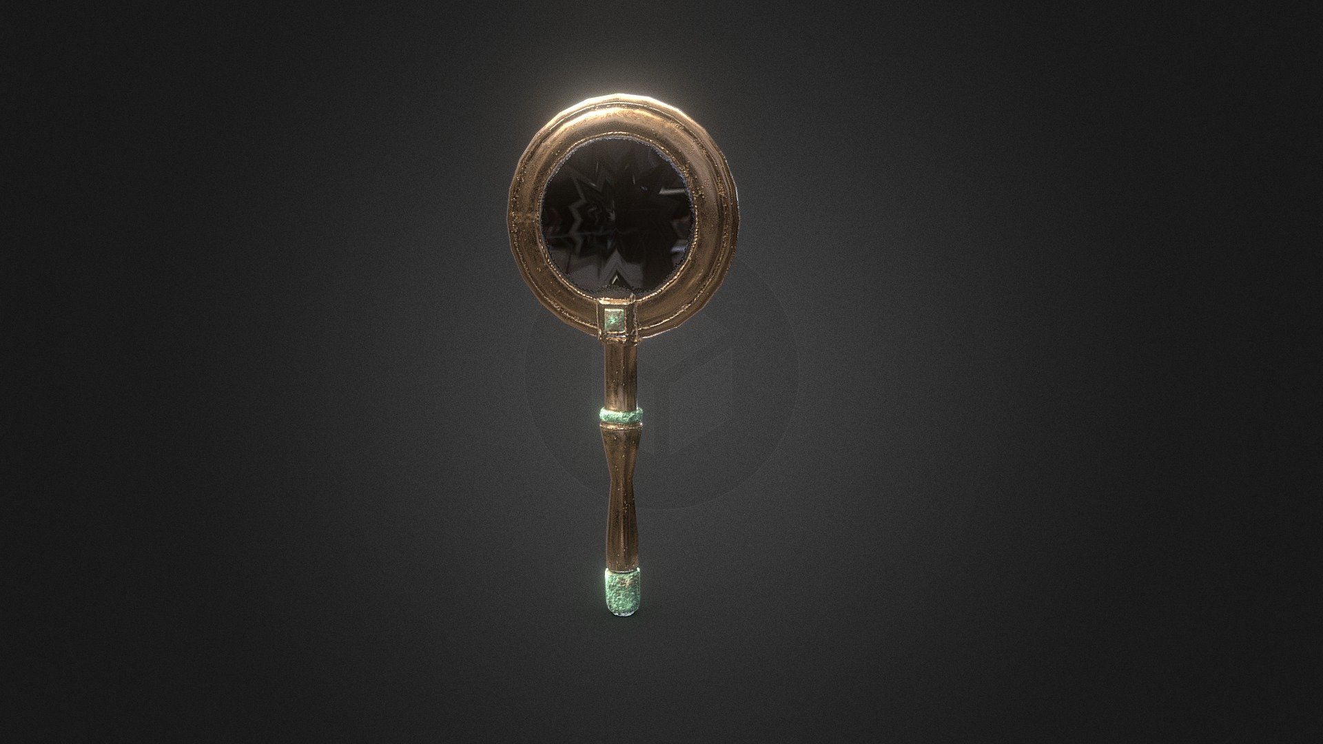 Magnifying glass - 3D model by DarlineHe (@DarlineH) [65800cc] - Sketchfab