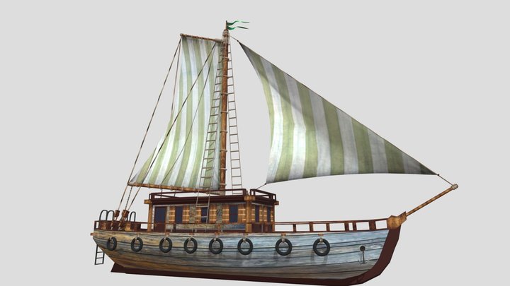 Sailboat 3D models - Sketchfab
