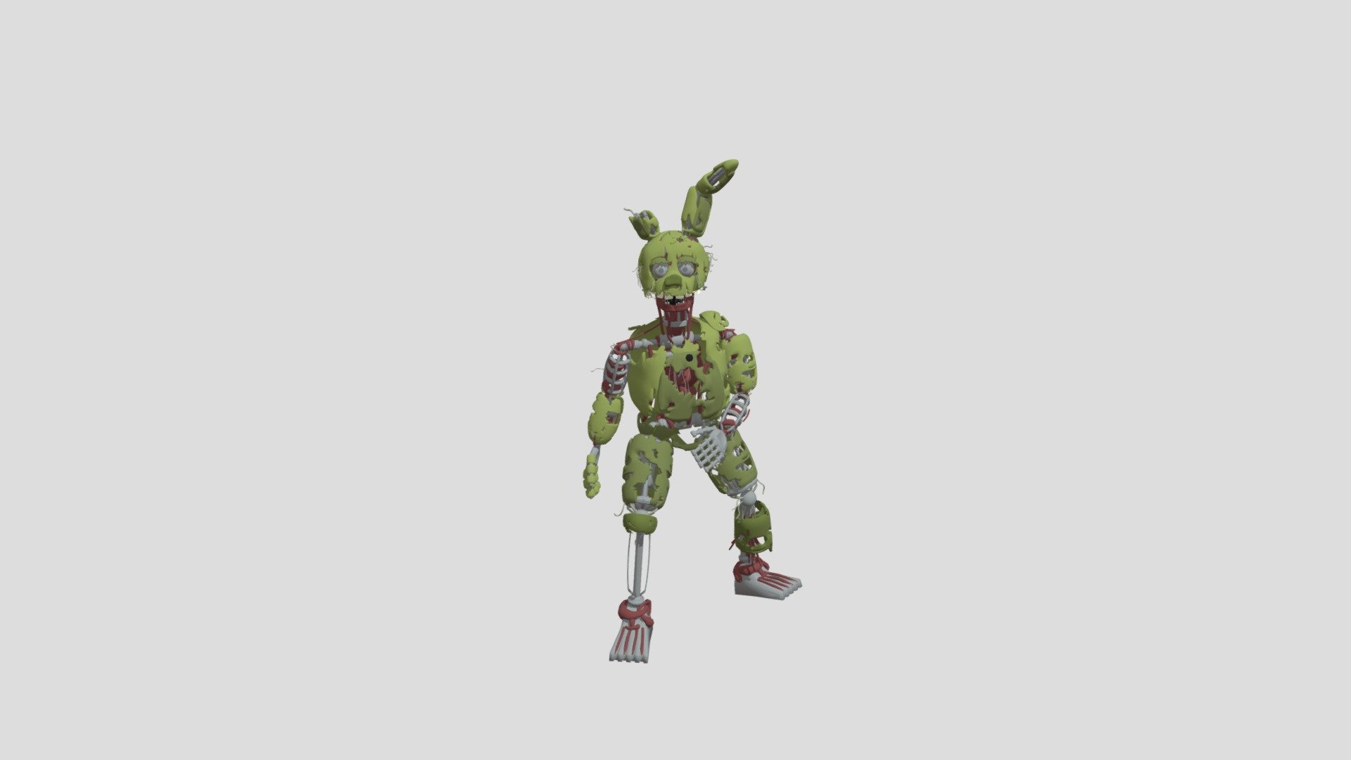 Tjoc r halloweenedition ignitedspringtrap - Download Free 3D model by ...
