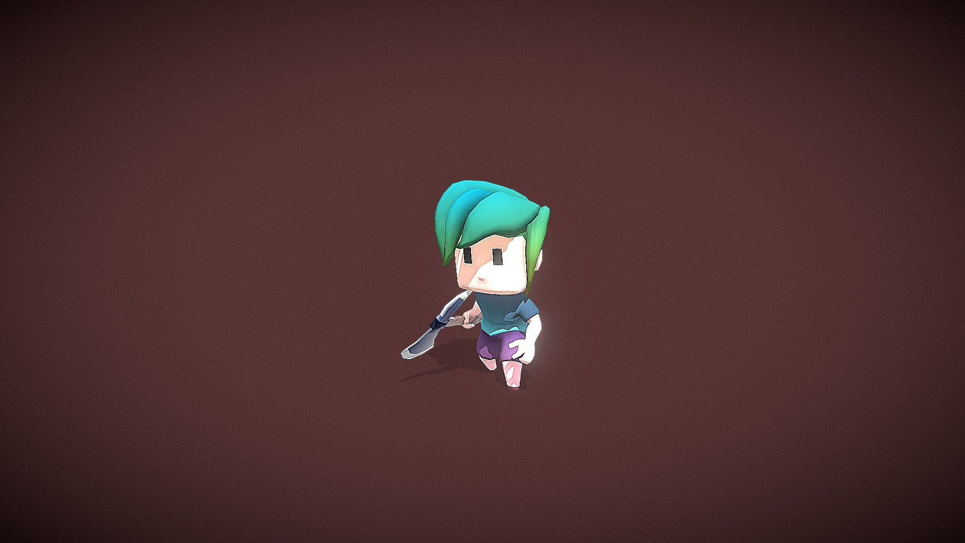 Simple Character - 3D model by Vaguecoder [6585552] - Sketchfab