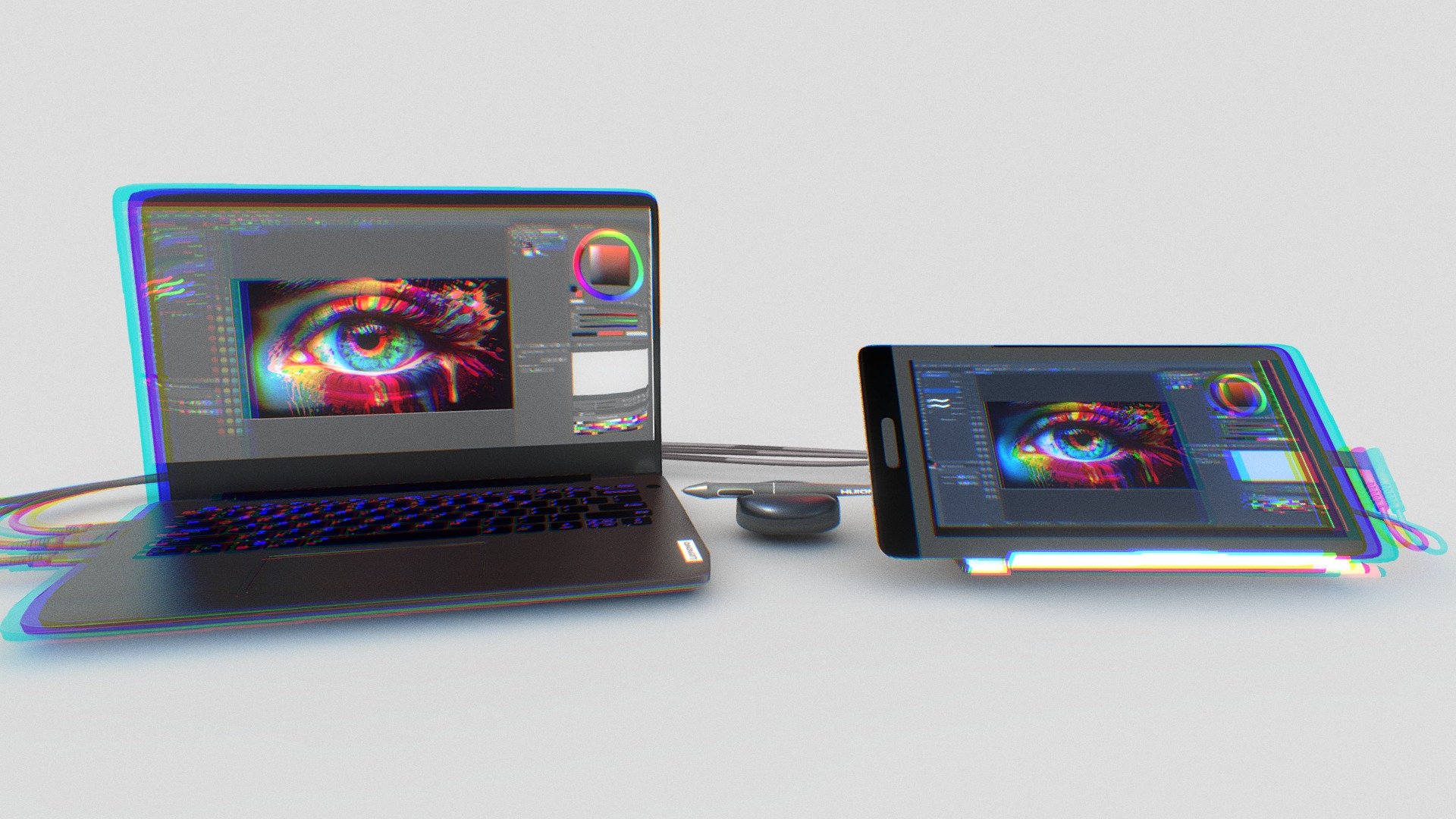 Lenovo laptop - Download Free 3D model by K- [6585d09] - Sketchfab