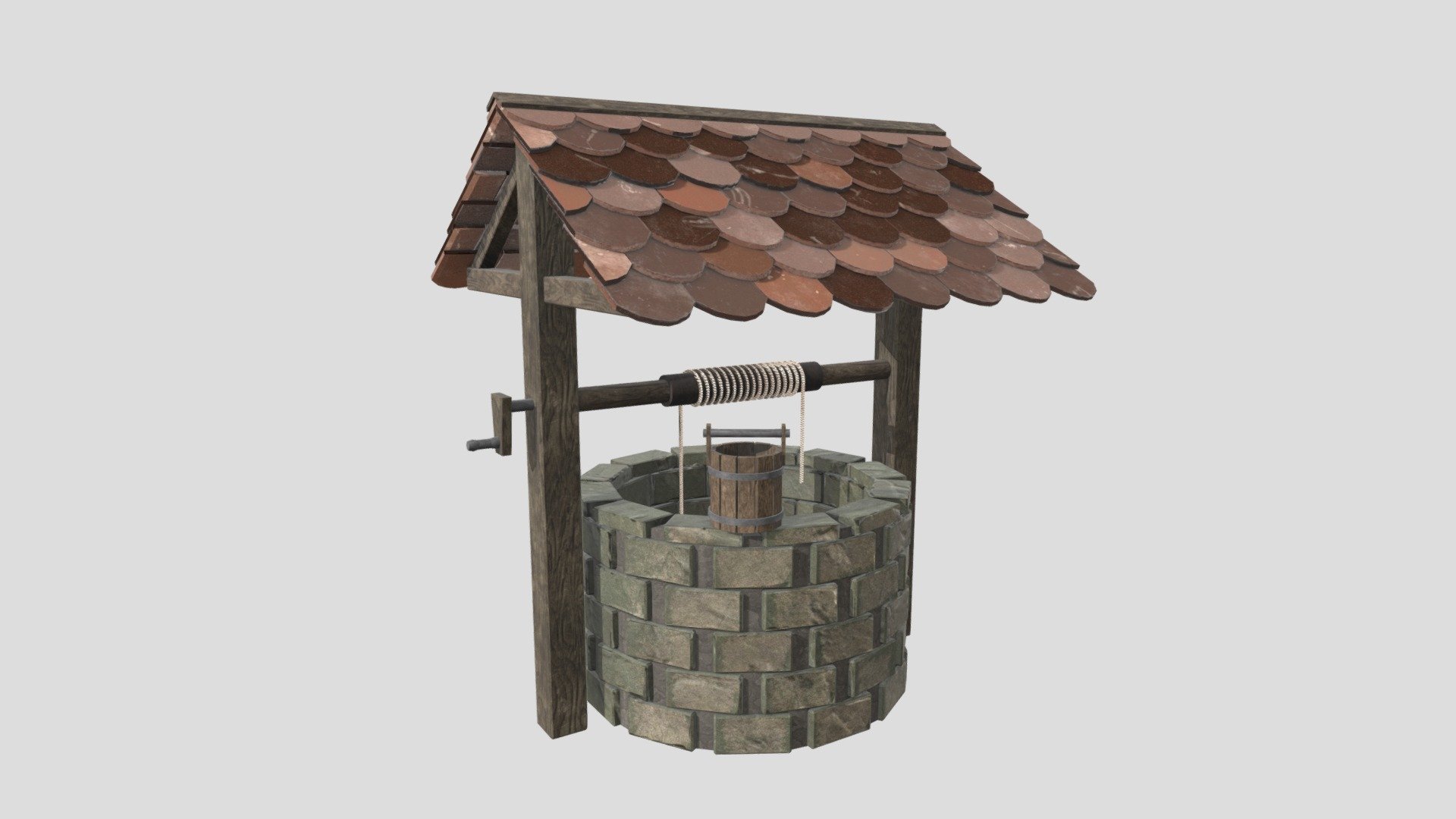 Water Well - 3D model by mpllandez [658641a] - Sketchfab