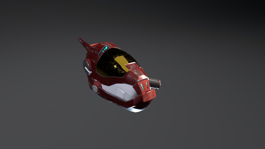 Alien Helmet - 3D model by Kiwifruitspoon [6586537] - Sketchfab