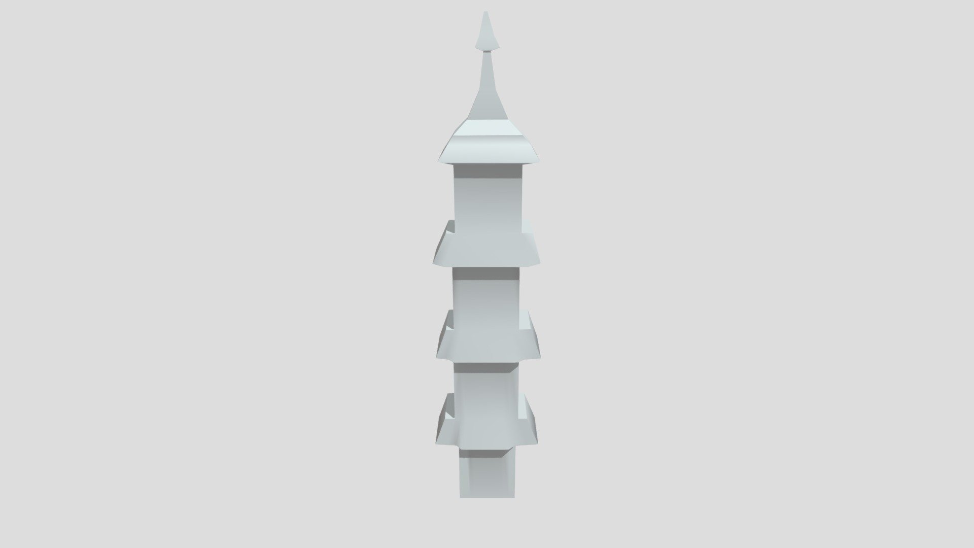 Pagoda_ Model - Download Free 3D model by patriciateal880 [6586d16 ...