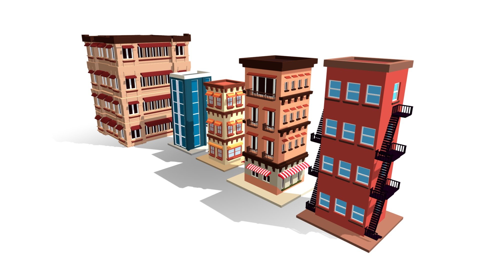 Pack Building - 3D model by Markus40k [6587146] - Sketchfab