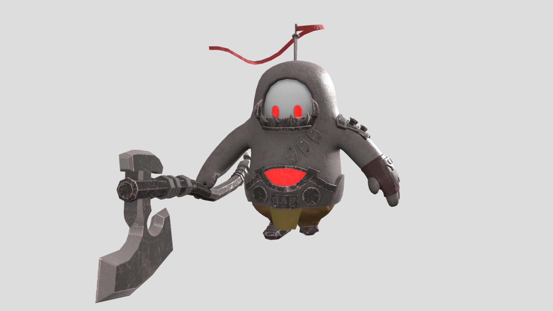 League of Legends - Sion as a Fall Guys Skin - 3D model by ...
