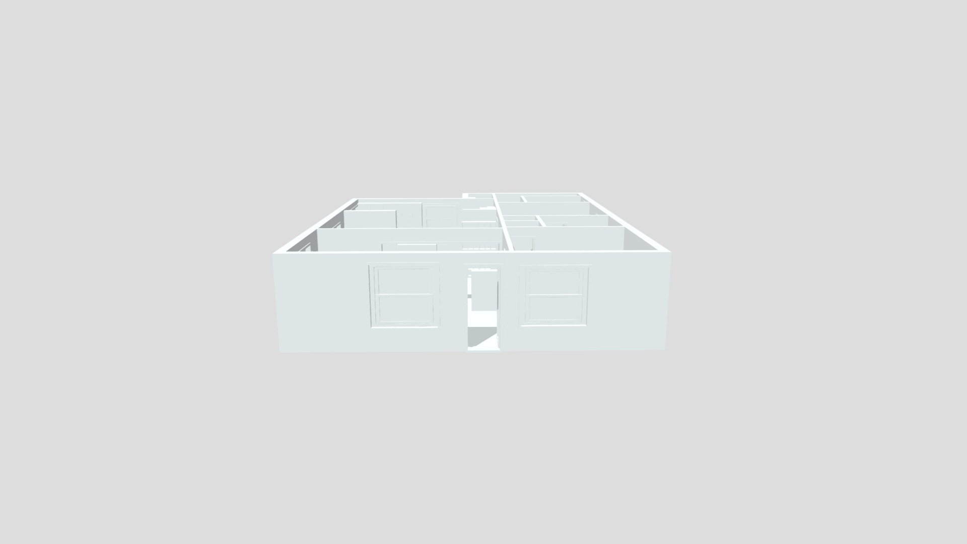 Home Floor Plan (empty) - Download Free 3D model by colinmansfield ...