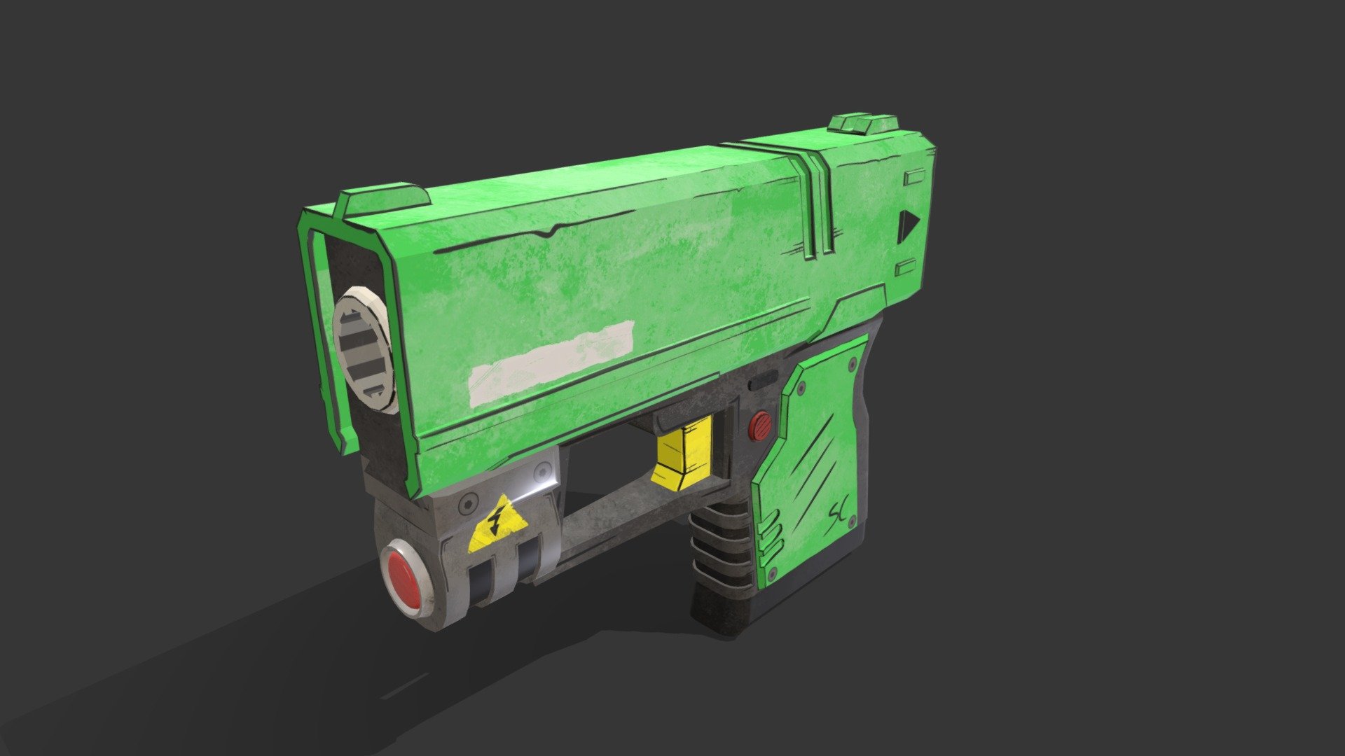 Low Poly Sub Compact 9mm - 3D model by CodeChomper [658cd64] - Sketchfab