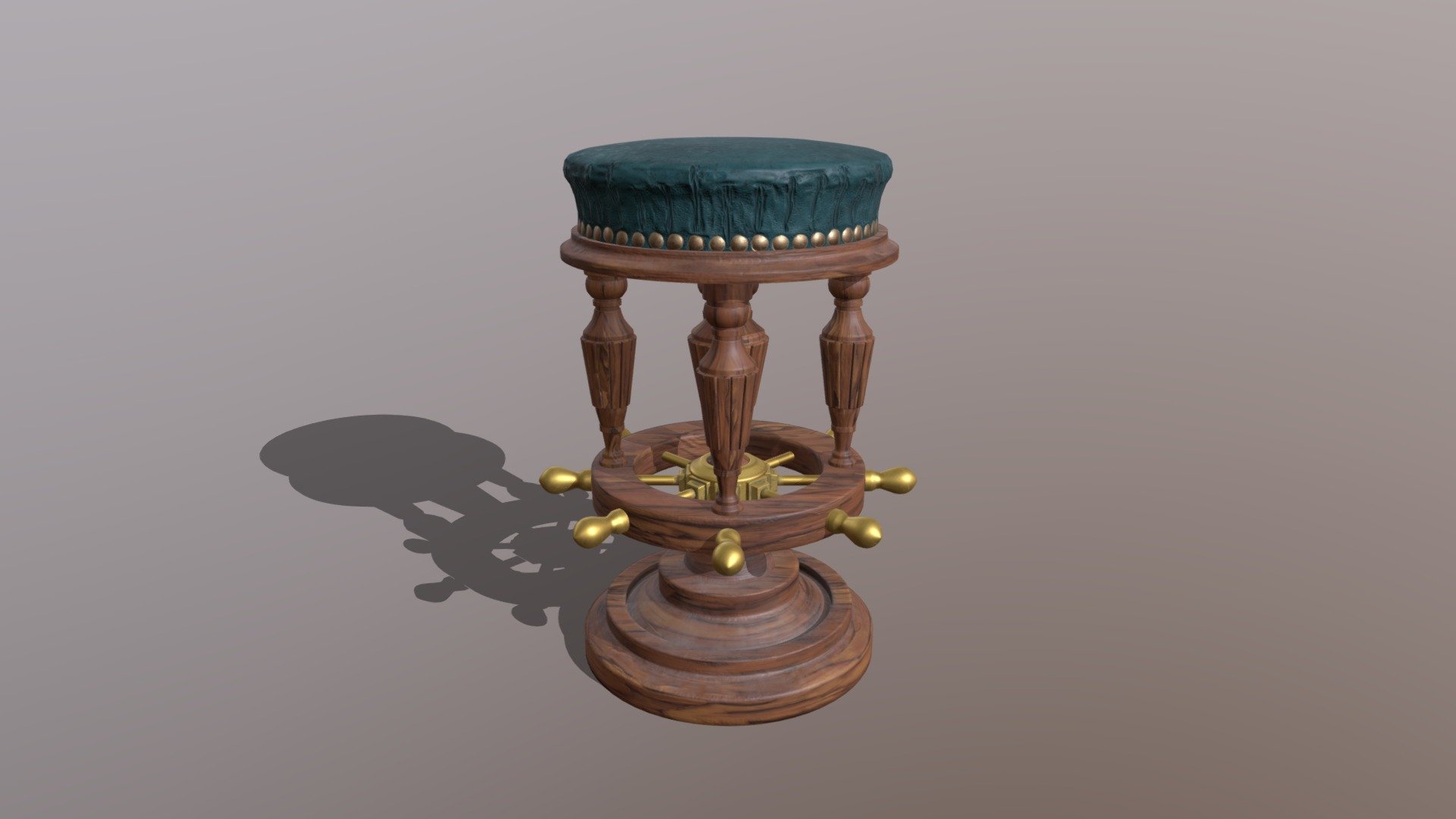 Nautical Stool - 3D model by JordanJ96 [658d529] - Sketchfab