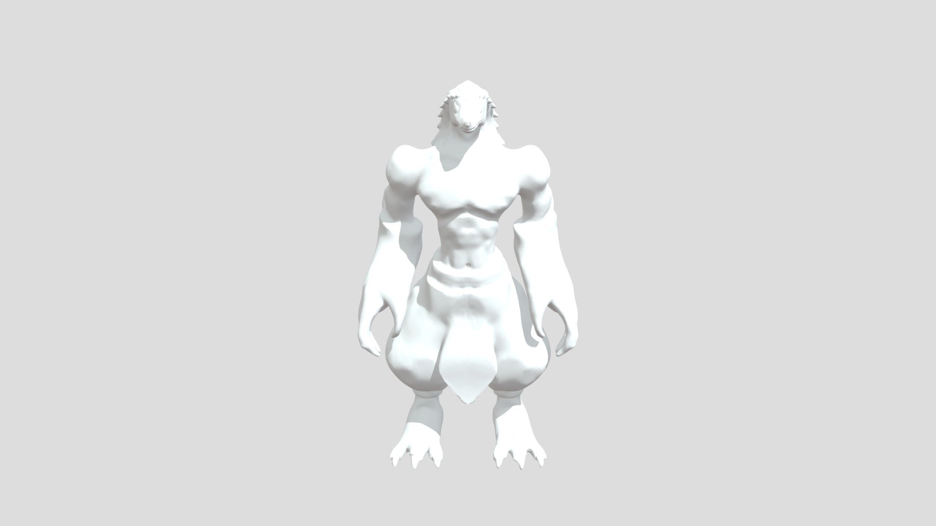 Hombre Pango - 3D model by hibsta [658e9f3] - Sketchfab