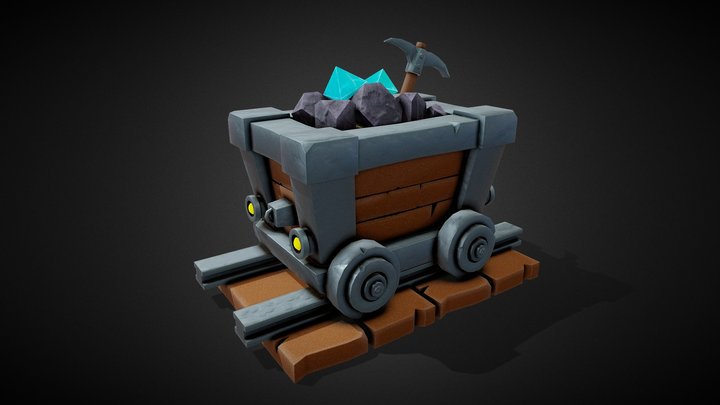 Mining-trolley 3D models - Sketchfab