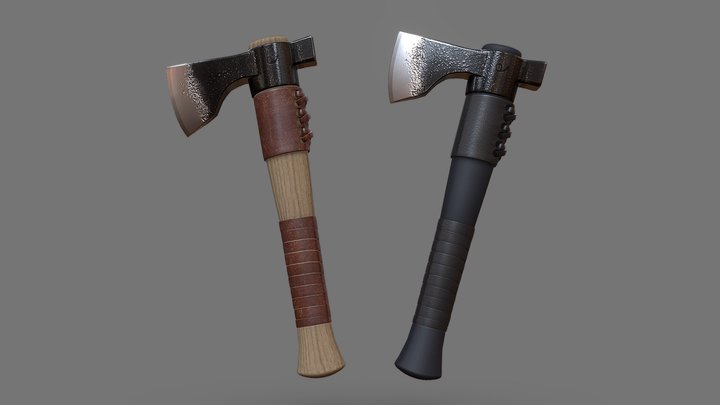 Battleaxe 3D models - Sketchfab