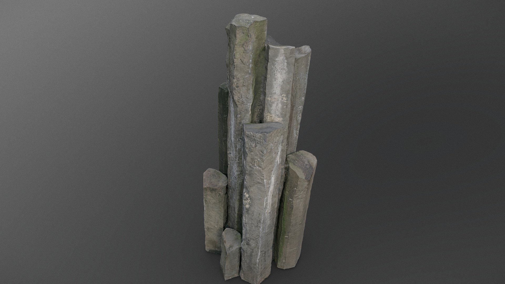 Basalt stone fountain - Buy Royalty Free 3D model by axonite [6594b6c ...