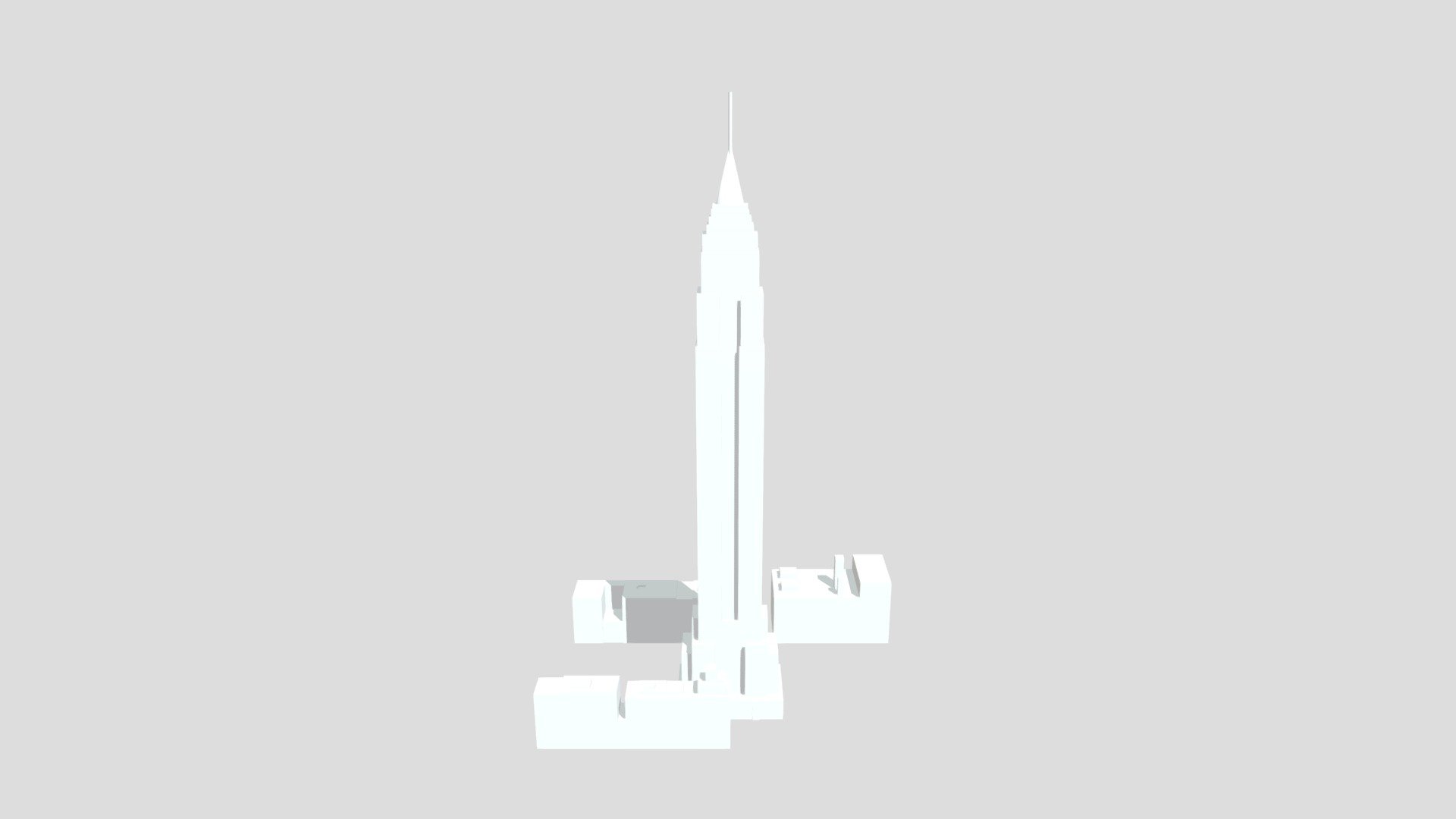Empire State Building - 3D model by humairashah [6596bf0] - Sketchfab