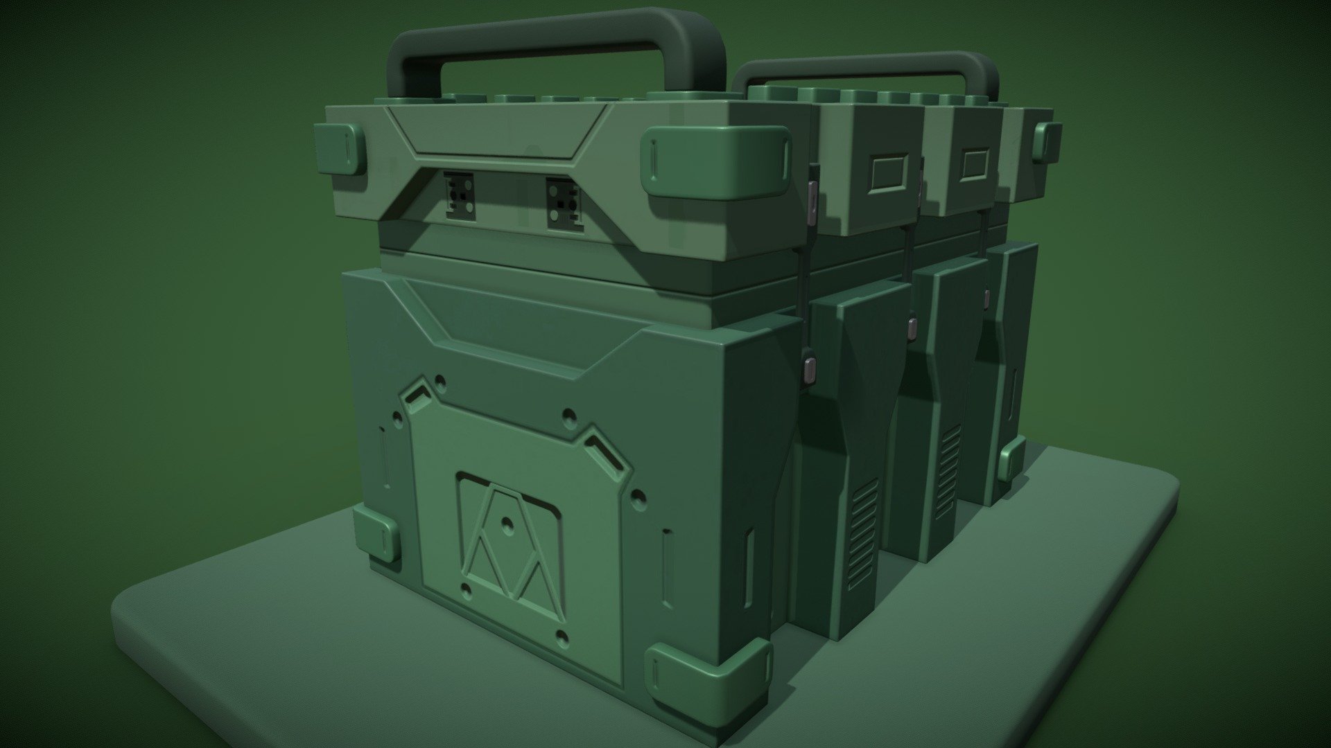 Container (lootbox) - Download Free 3D model by 3DWorkbench [6598d9a ...