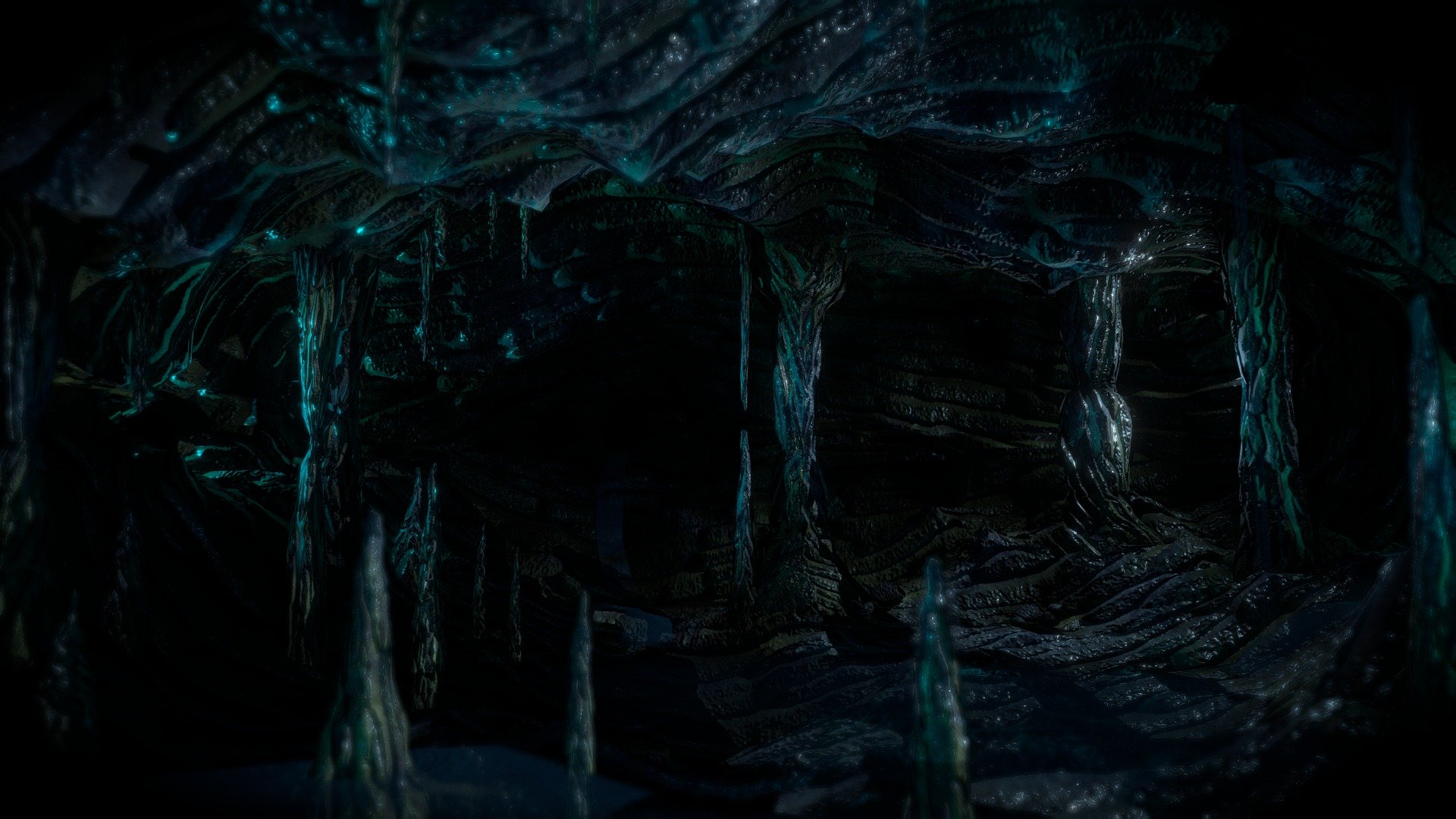 Cave Project - Download Free 3D model by ALA (@AlexisLarsonArt ...