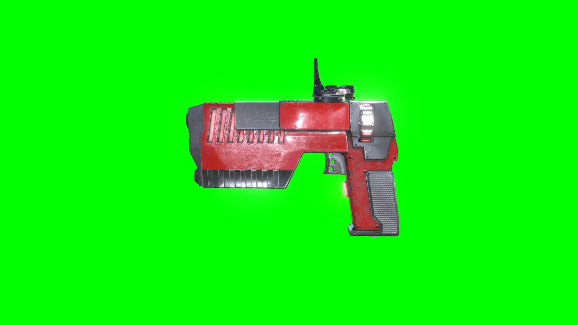 Pistol Version 2 © MassVR 2018 - 3D model by Mass VR (@massvr) [659b89c ...