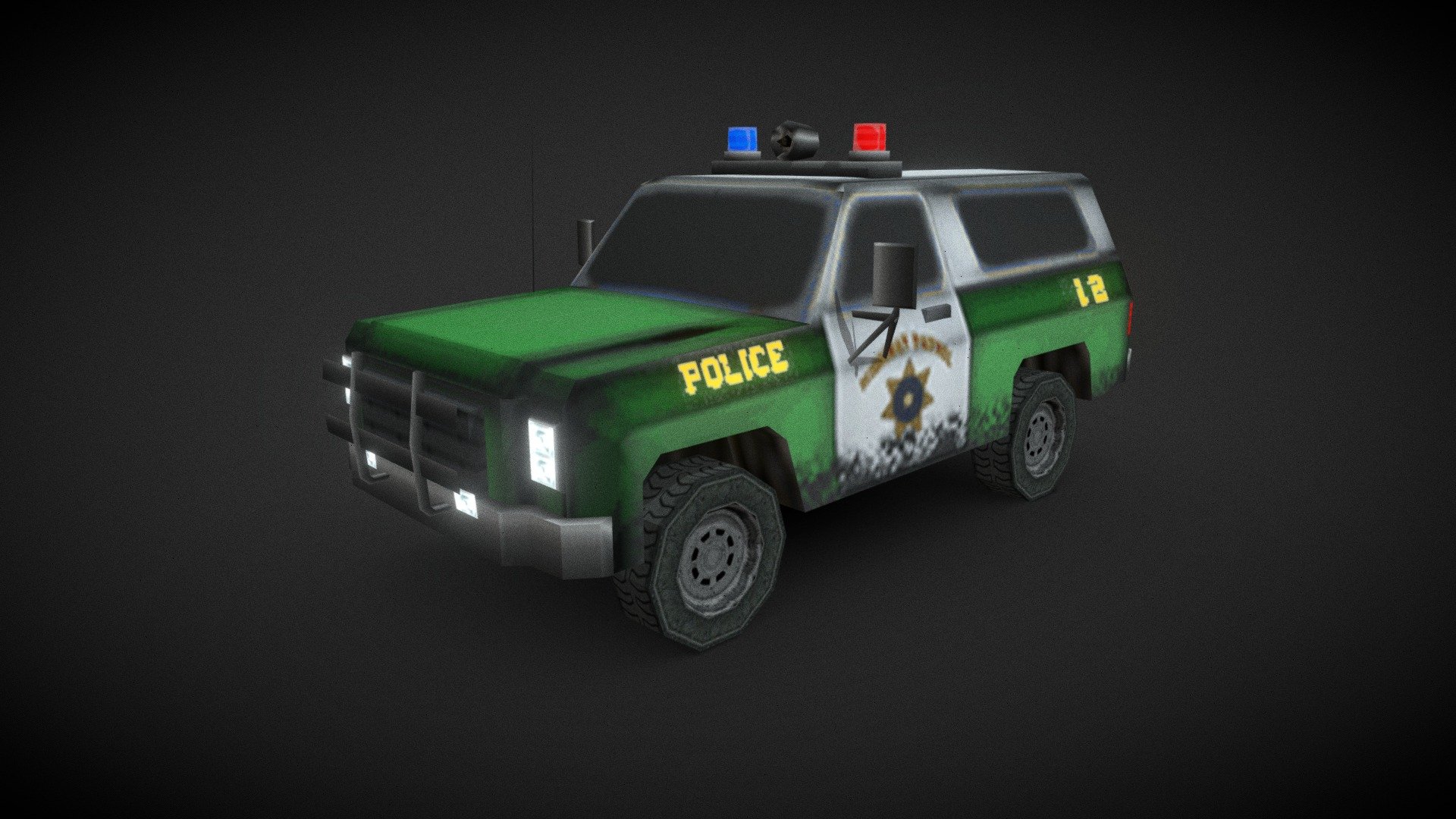 PSXprop - Cop Cruiser ( SUV ) - 3D model by Wardster (@WardsterSAW ...