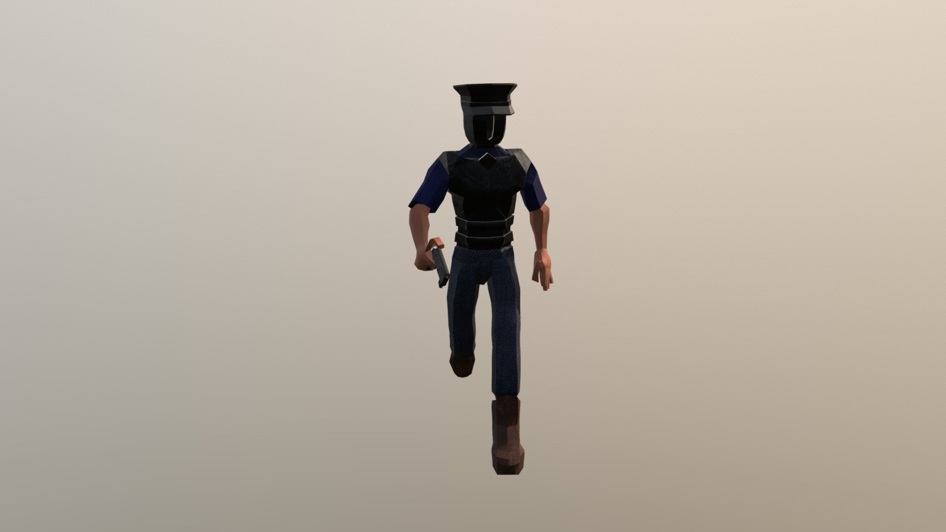 Police Officer - 3D model by Jeff_Rock [659de37] - Sketchfab
