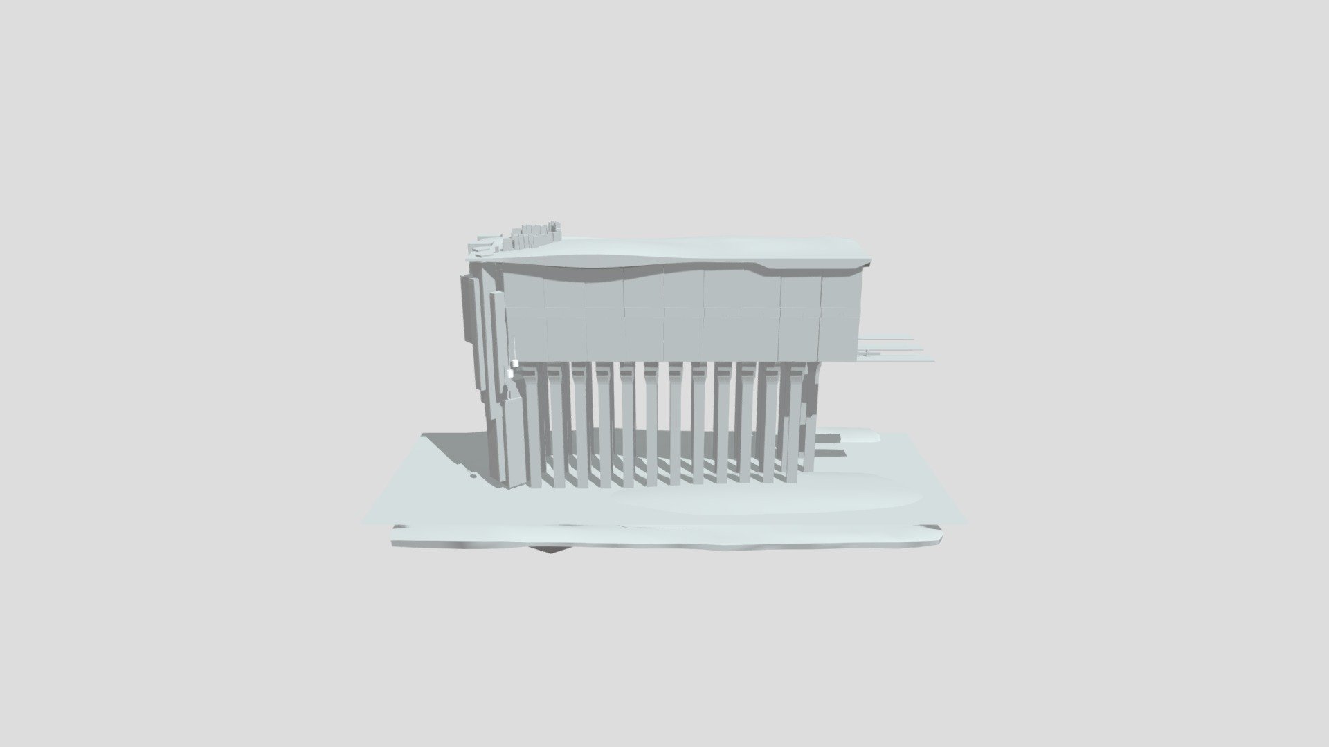 Throne Room Cutout - 3D model by _Mark_ (@304958) [659e2f1] - Sketchfab