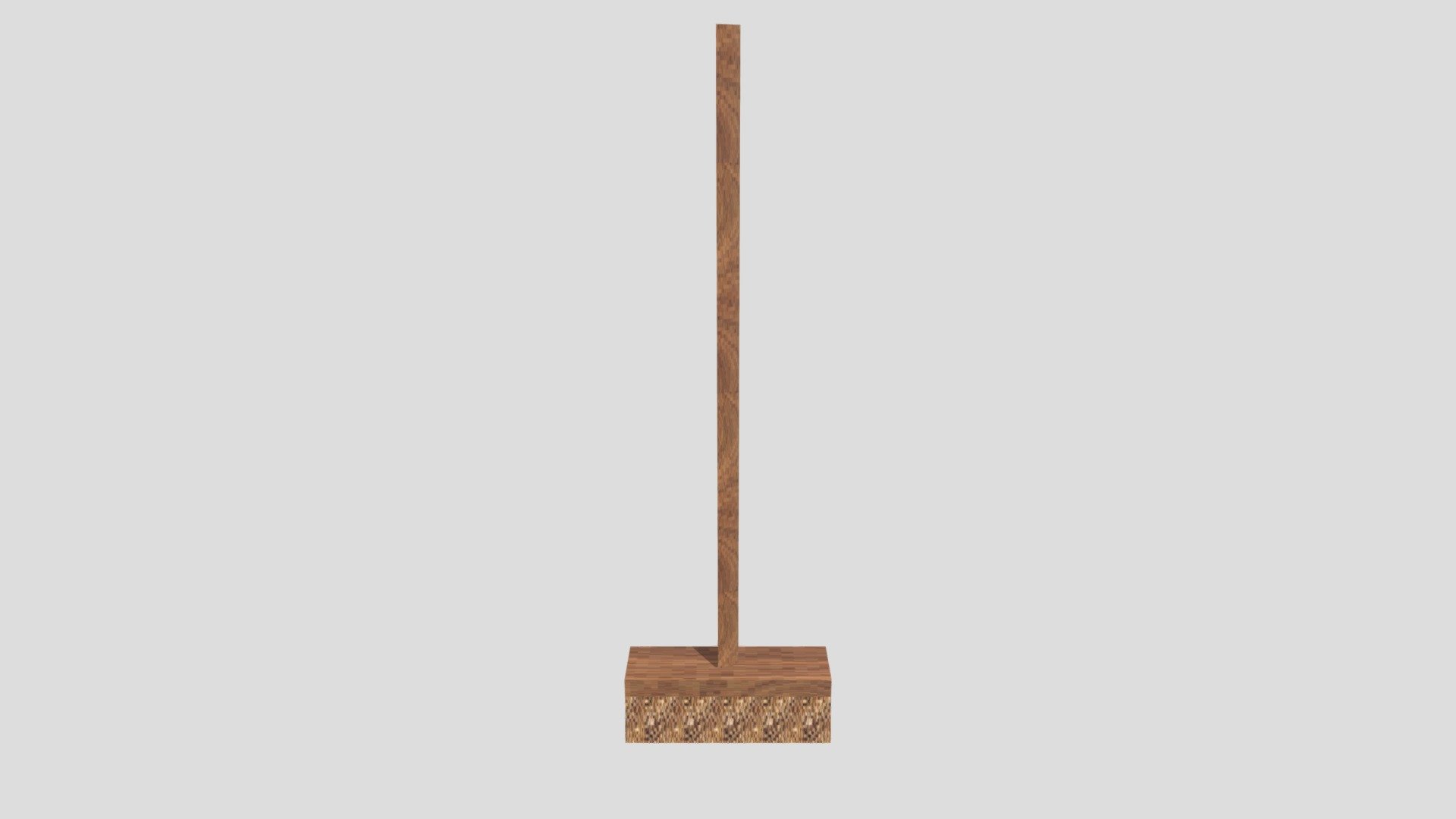 PSX Broom - Download Free 3D model by zunkerbunk [659f019] - Sketchfab