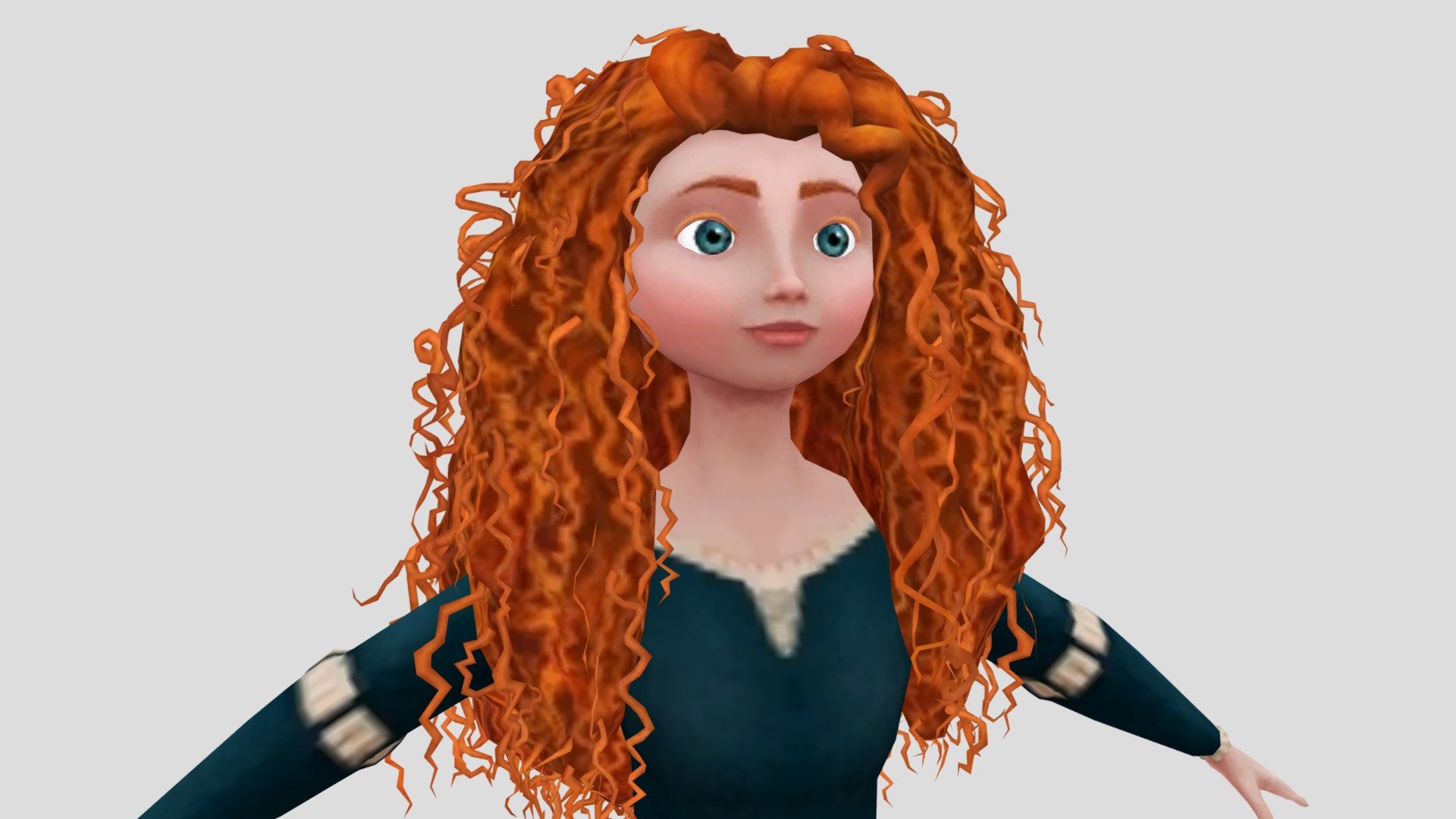 Merida - Download Free 3D model by ThisIsntAPerson [659f3d7] - Sketchfab