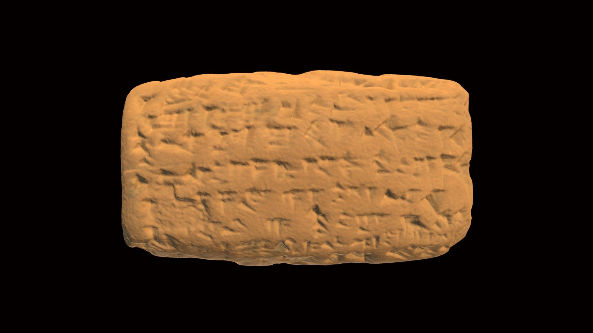 Cuneiform Tablet HMANE1891.12.3 - 3D model by Harvard Museum of the ...