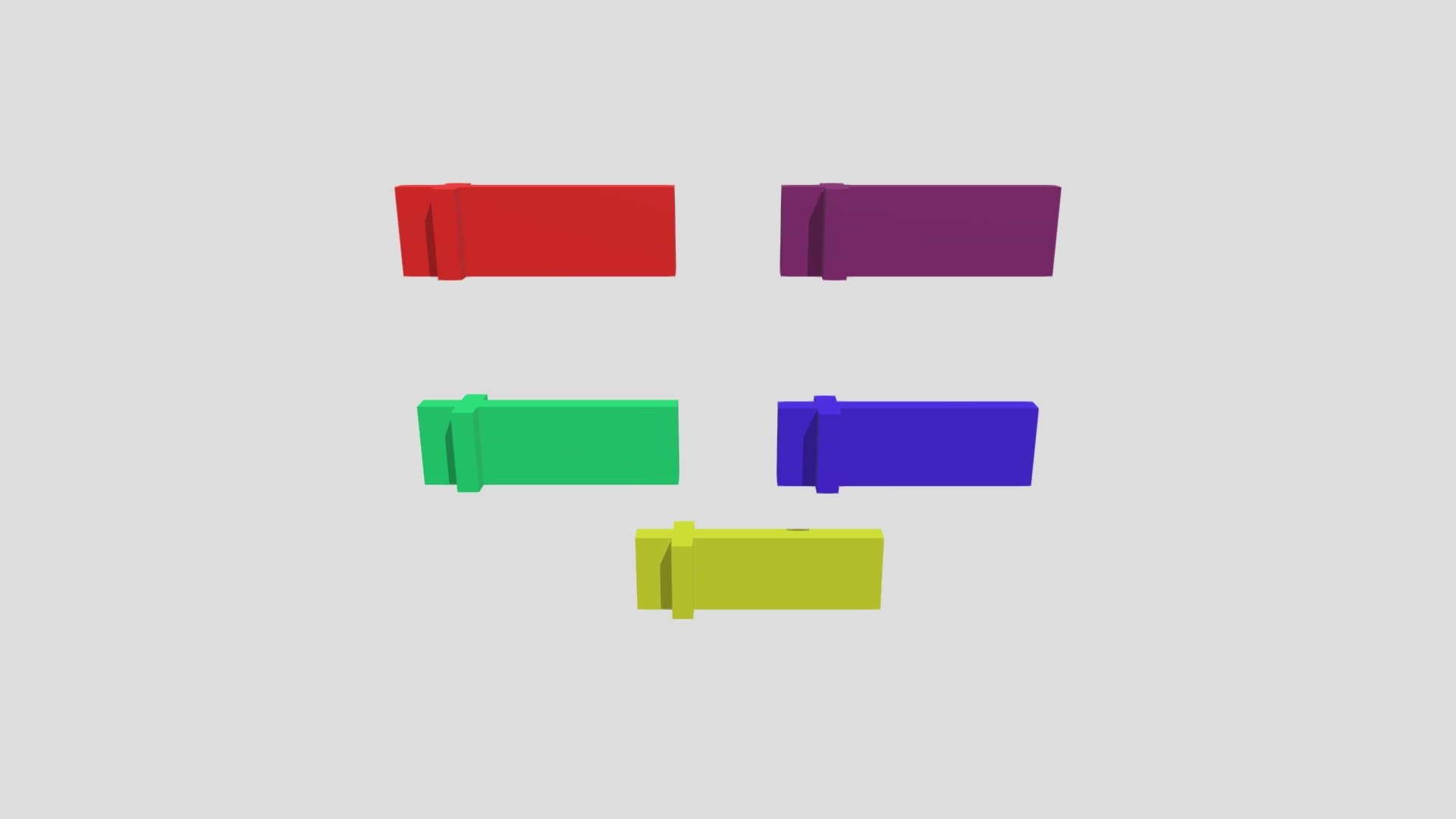Keycards - Download Free 3D model by MiYaBii [65a1264] - Sketchfab