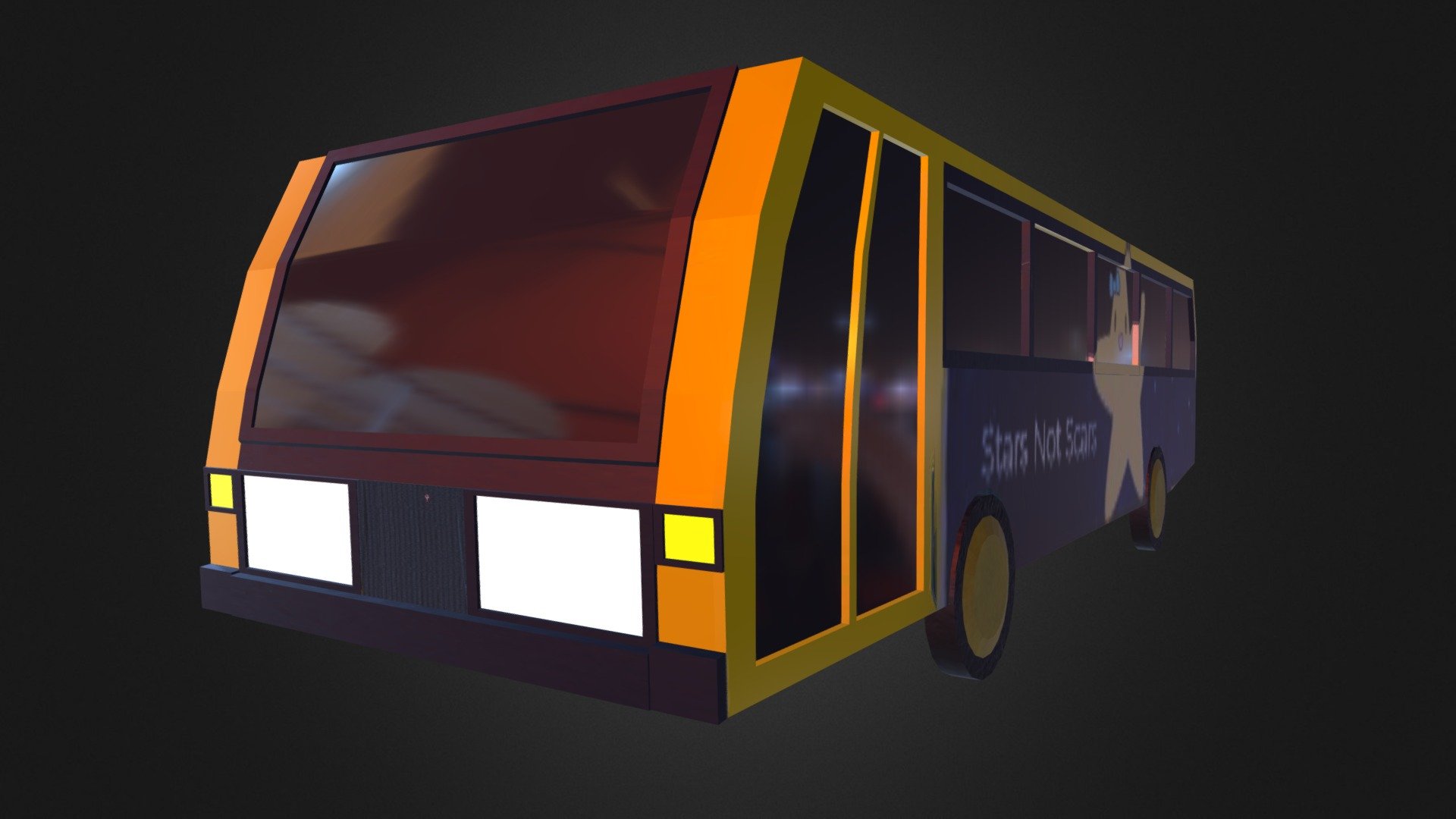 Ally Star Bus - 3D model by Hakuru15 [65a12f3] - Sketchfab
