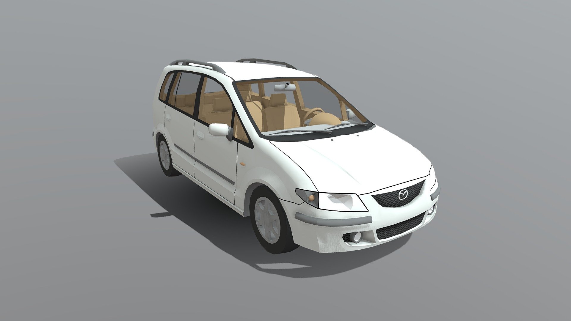 Mazda Premacy 2007 - Download Free 3D model by mamont nikita ...