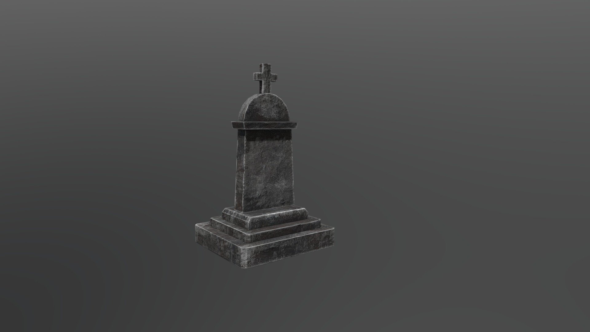 old rusted forgotten tombstone - 3D model by wellea [65a22fd] - Sketchfab