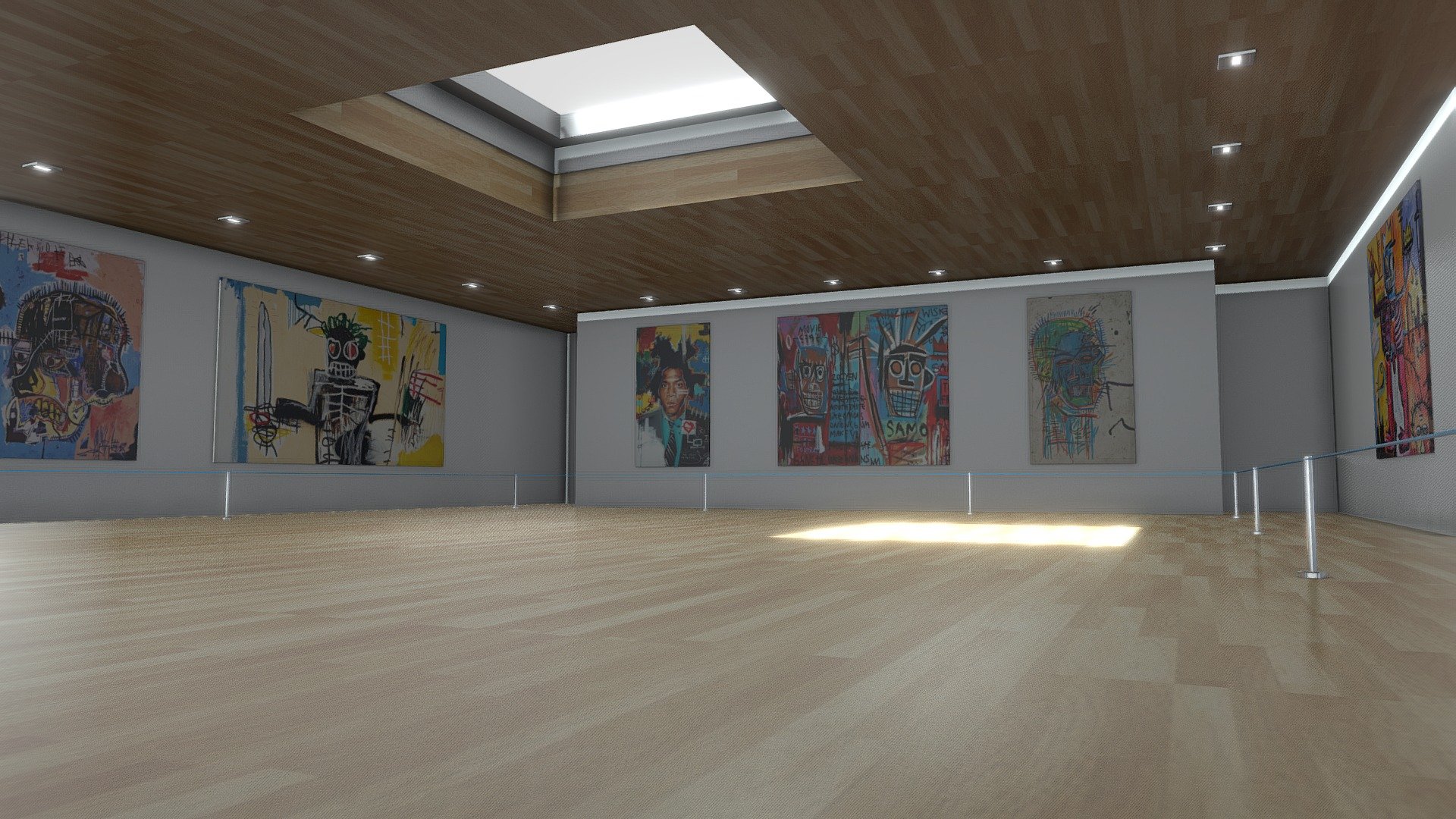 Nike Museum & Jean Michael - 3D model by BANDANNA (@BAND_ANNA) [65a26e8 ...