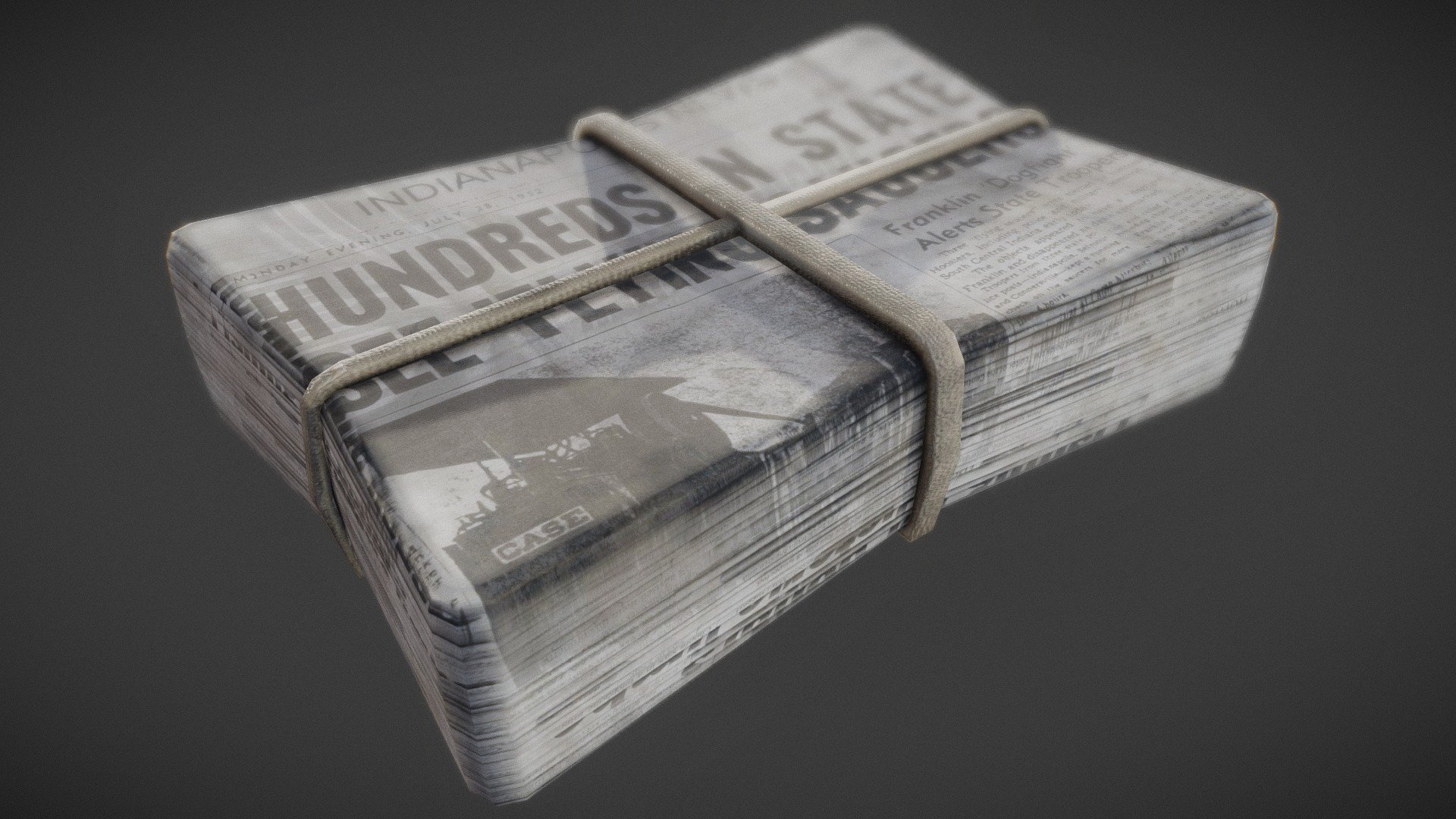 Newspaper Stack - 445 - 3D model by amt16 [65a3014] - Sketchfab