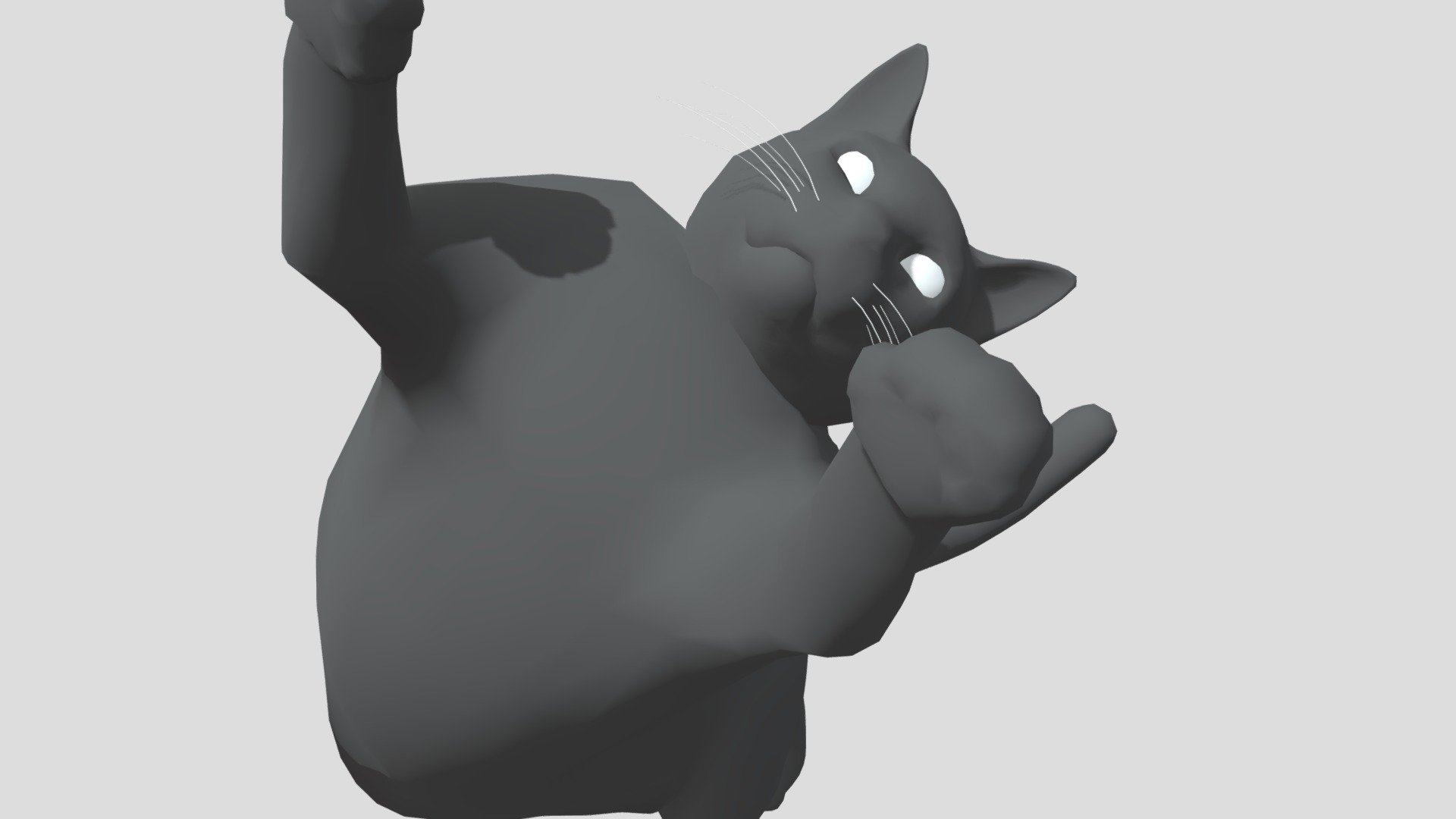 Cat - 3D model by Manopoli (@etsigonakis) [65a4610] - Sketchfab