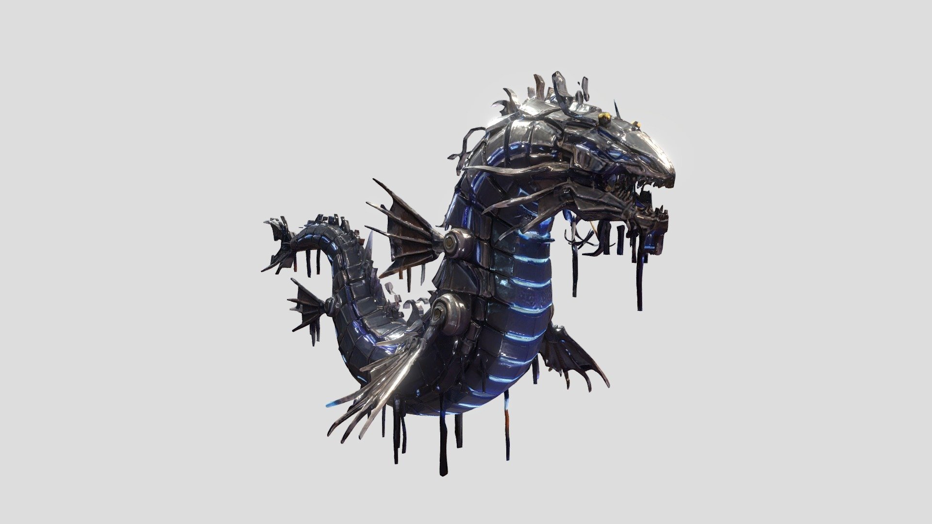 Cyber Leviathan 3D Model - Download Free 3D model by Gothic_404 ...