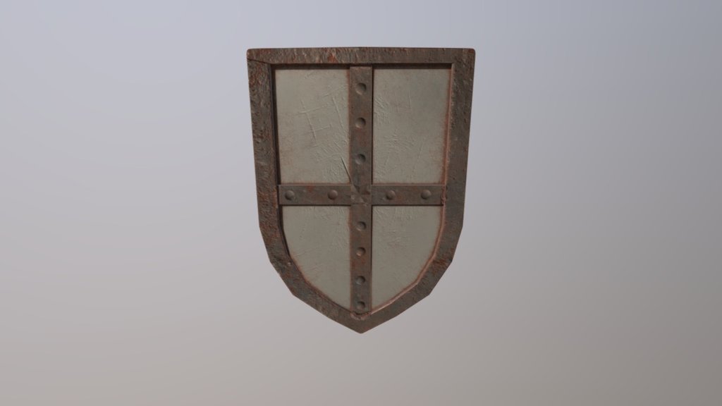 Medieval Shield - 3D model by josellan21 [65a51f5] - Sketchfab