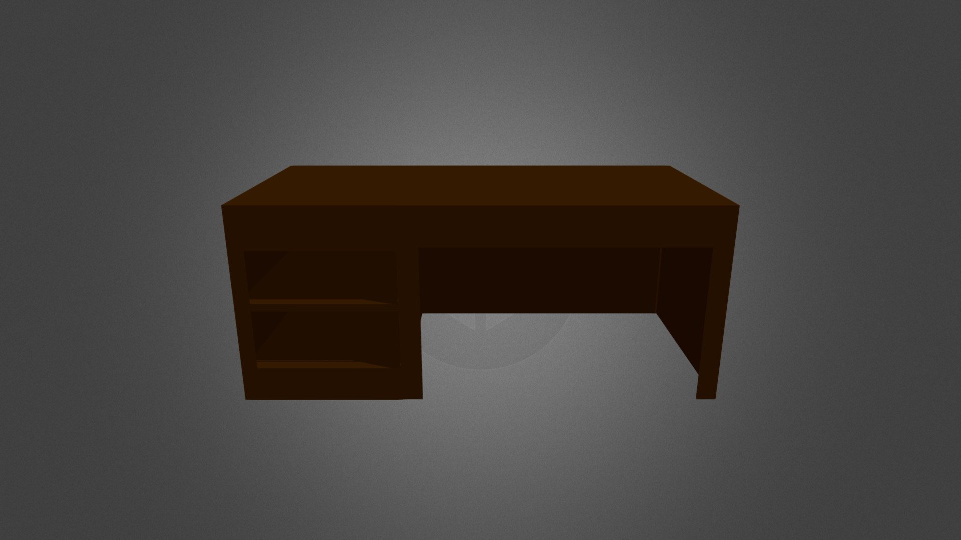 Desk - Download Free 3D model by Lupapa [65a68ac] - Sketchfab