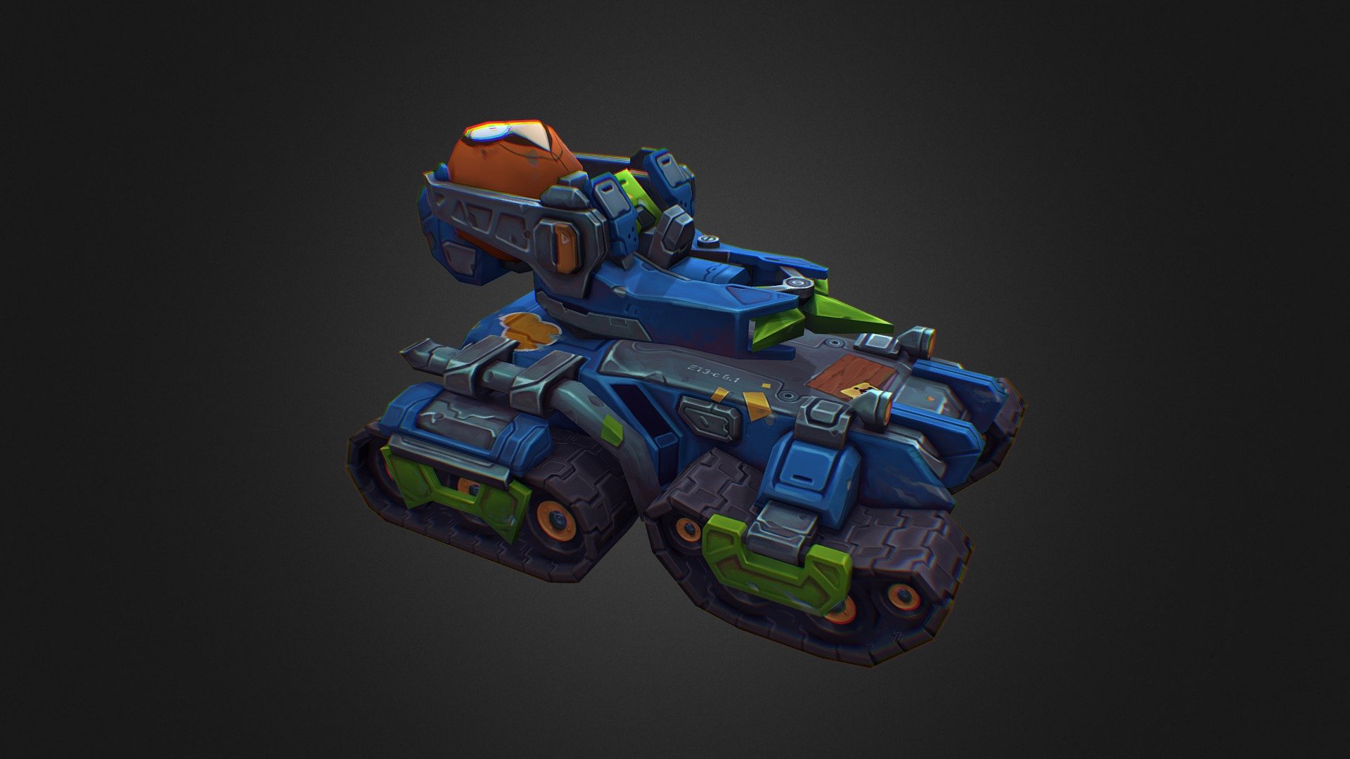 Tank 013 Skin 02 - 3D model by Vlad Ovoy (@mitrilsh9) [65a6c71] - Sketchfab