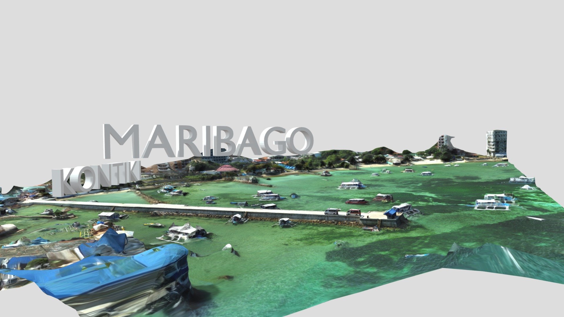 PHILIPPINES, LapuLapu City, Maribago - 3D model by Dataops Philippines ...