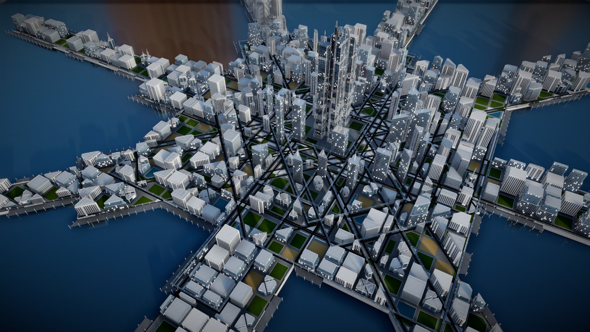 Scifi City 3010 - Buy Royalty Free 3D model by Giimann [65a75a8 ...