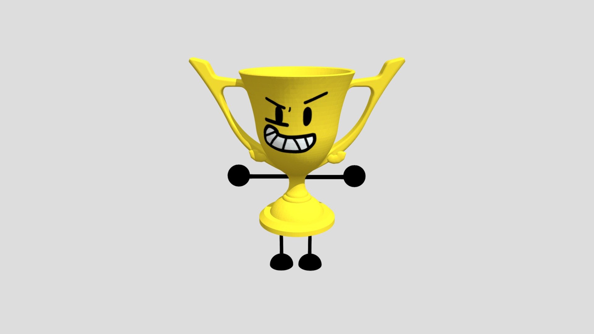 Trophy (Inanimate Insanity) - Download Free 3D model by aniandronic ...