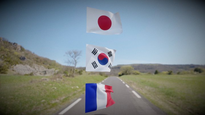 Flagpole 3D models - Sketchfab