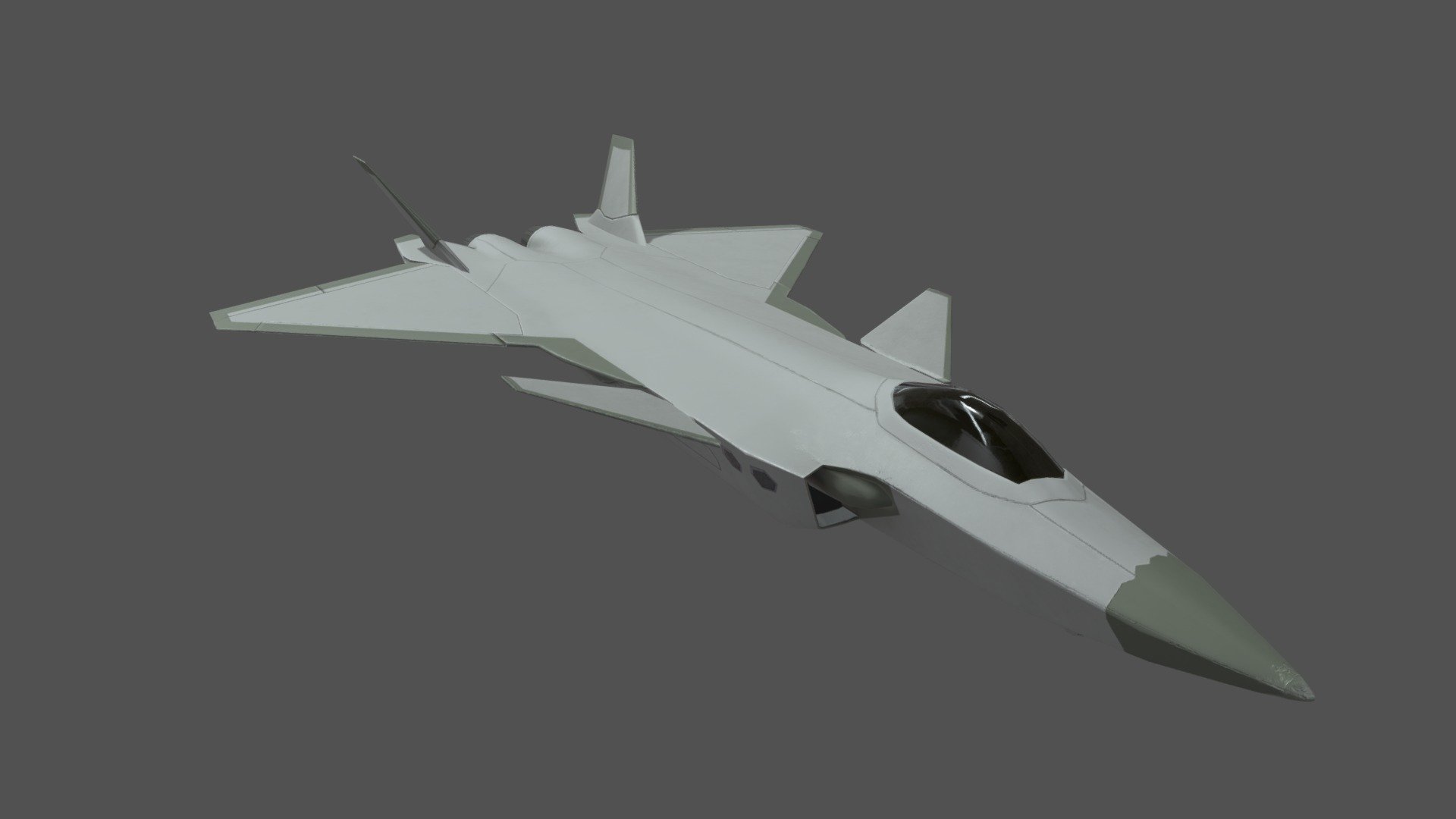 J-20 - 3D model by ilyaKaz [65aab3a] - Sketchfab