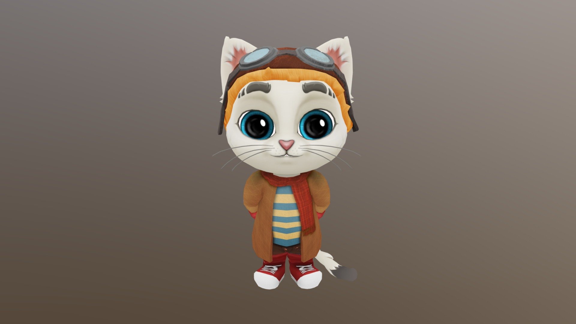 Oscar the Cat - 3D model by peaksel [65acac4] - Sketchfab