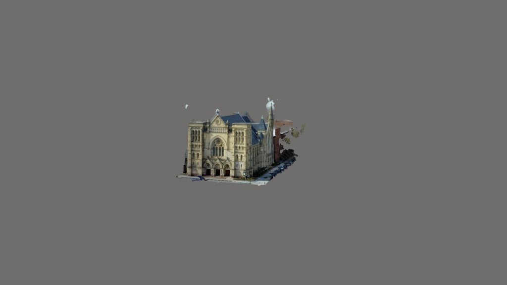 Church Model - 3D model by michaelduva [65acc2f] - Sketchfab