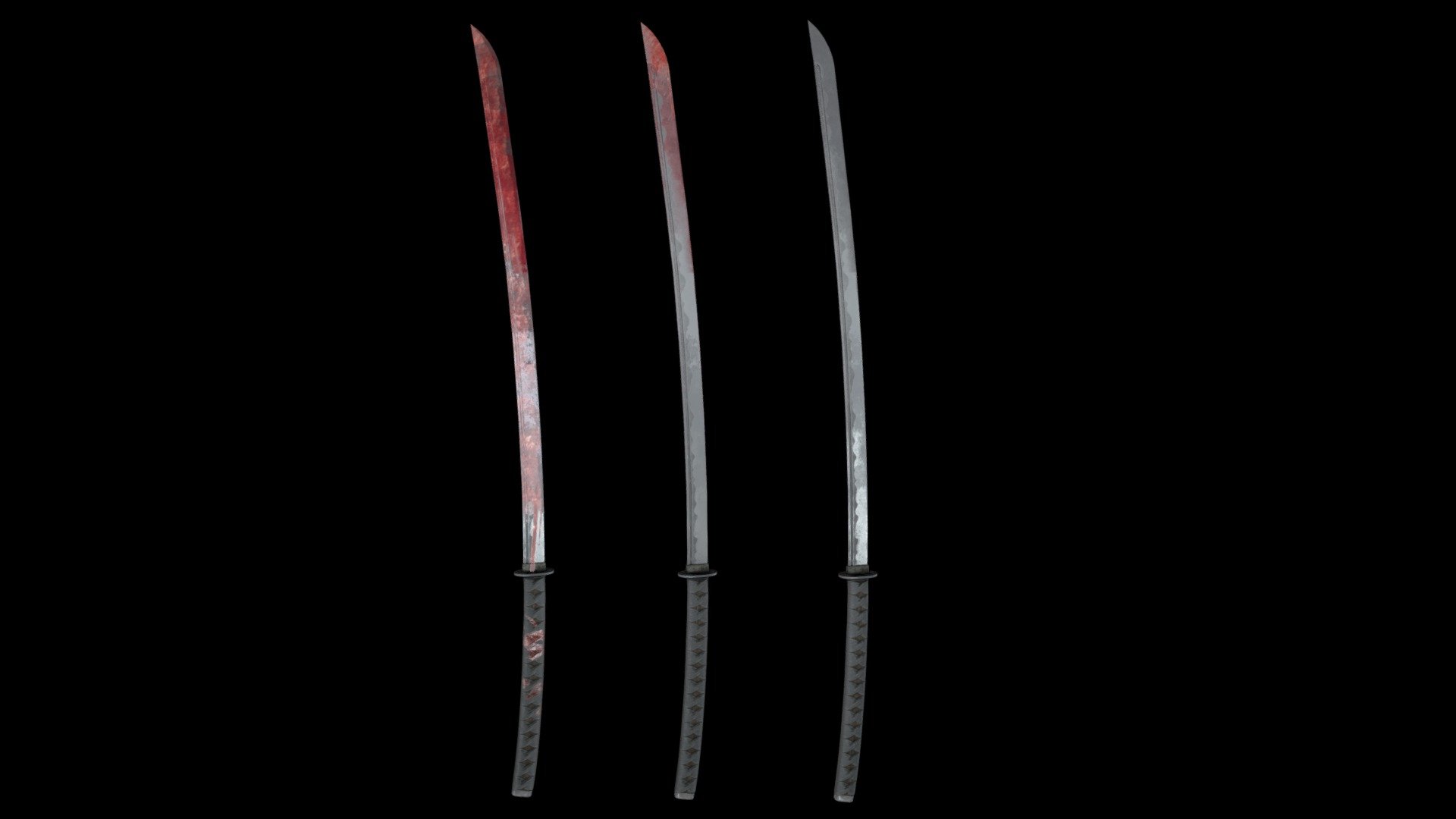 Katana Sword COLLECTION - Buy Royalty Free 3D model by K-pax ...