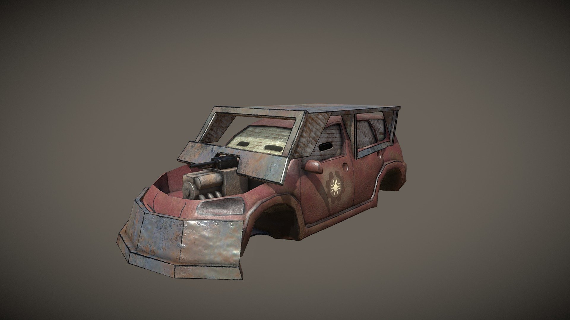 Scrapbrawl - Player Scrapcar Chassis - 3D model by Eanny [65ae455 ...