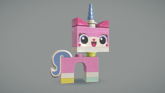 Unikitty 3D models - Sketchfab