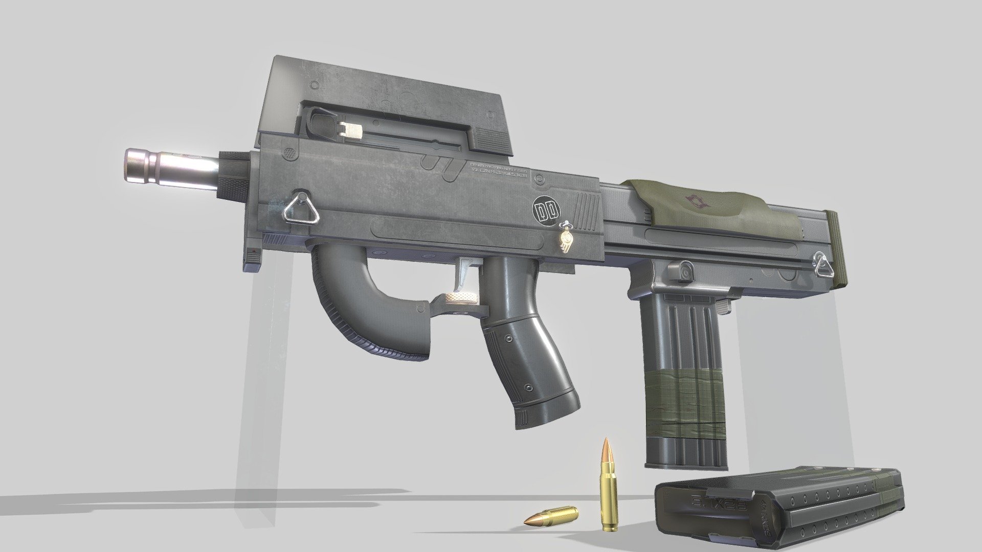 GiTS CZN M22 - 3D model by Shinobi-kun [65b05c1] - Sketchfab