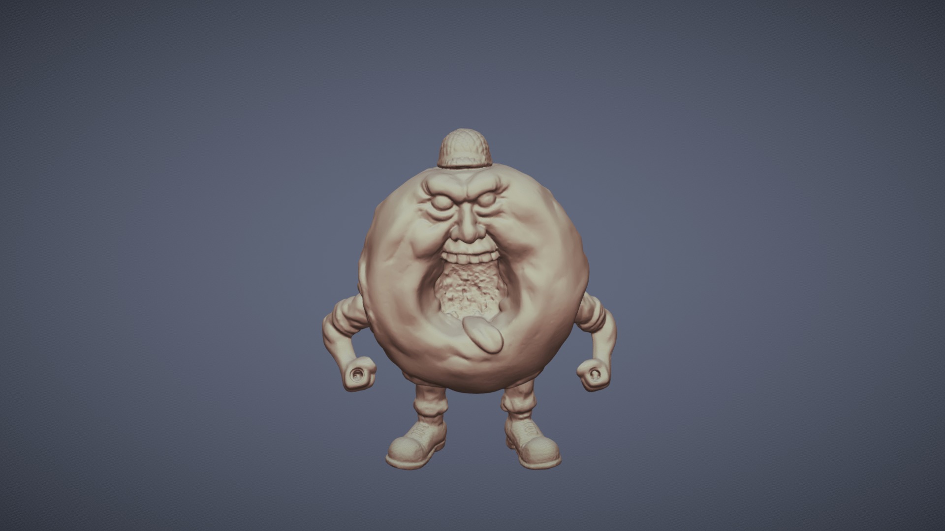 Major Munch - Monochrome Version - 3D model by Reality_3D (@Sbell ...